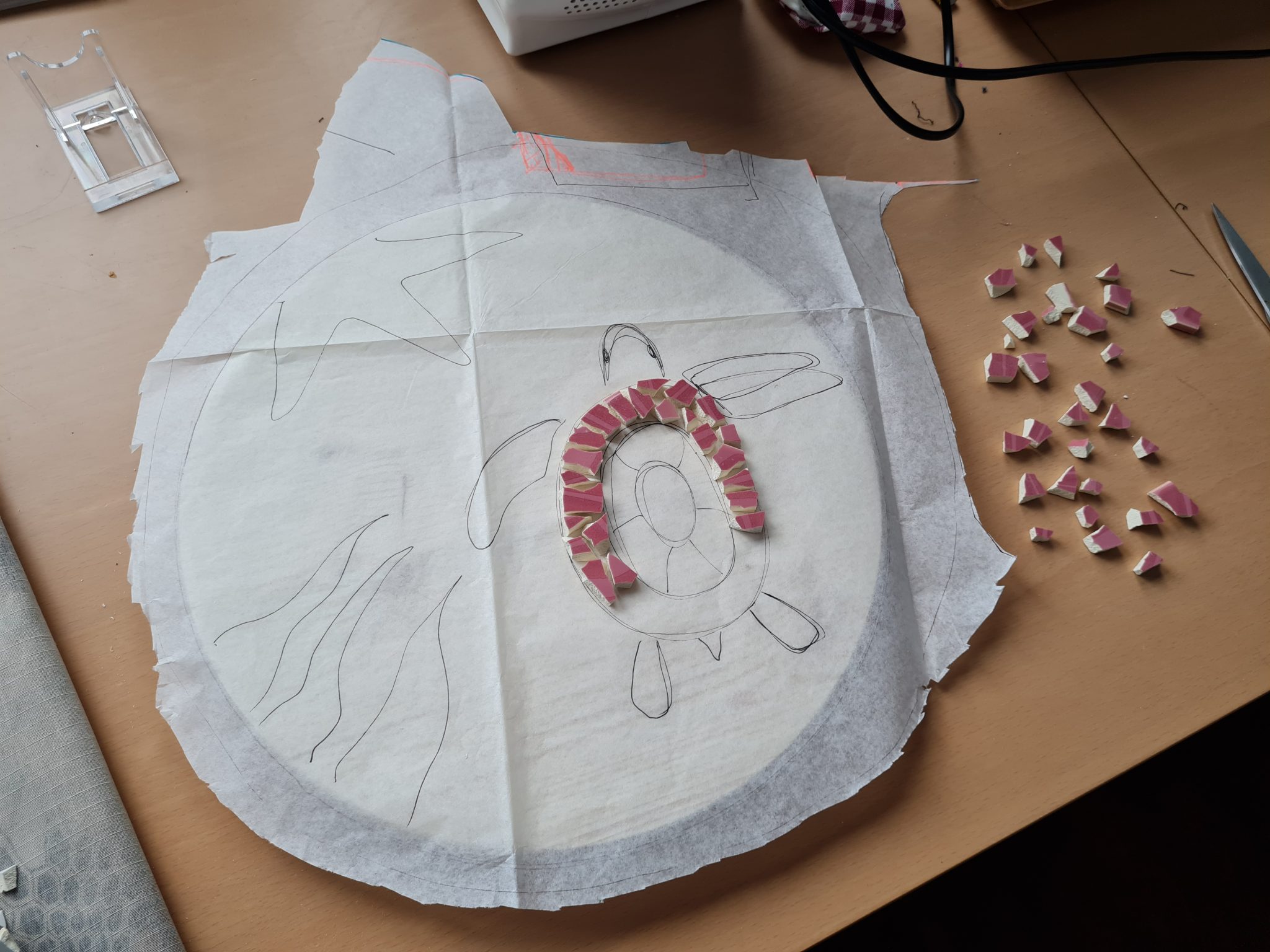 How to Make Mosaic Stepping Stones at Home