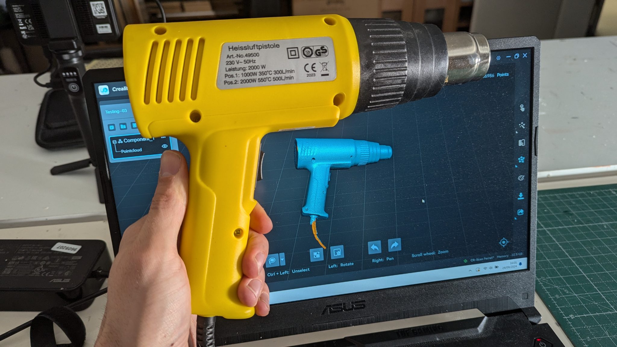 Creality Ferret Pro 3D-Scanner Review