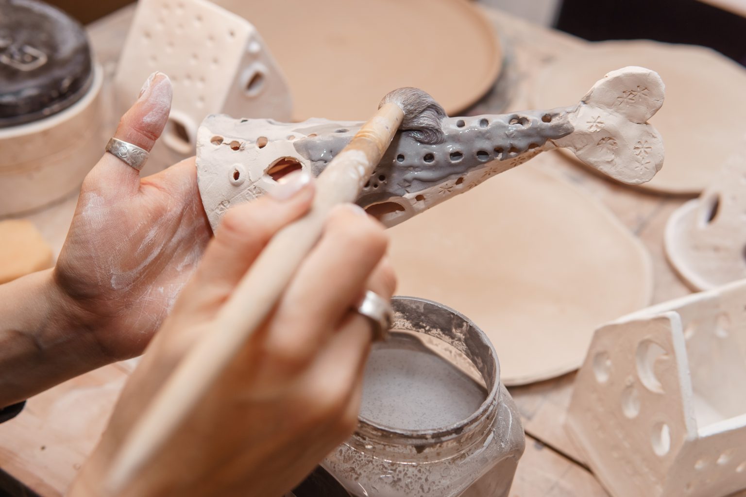 How to Glaze Air Dry Clay