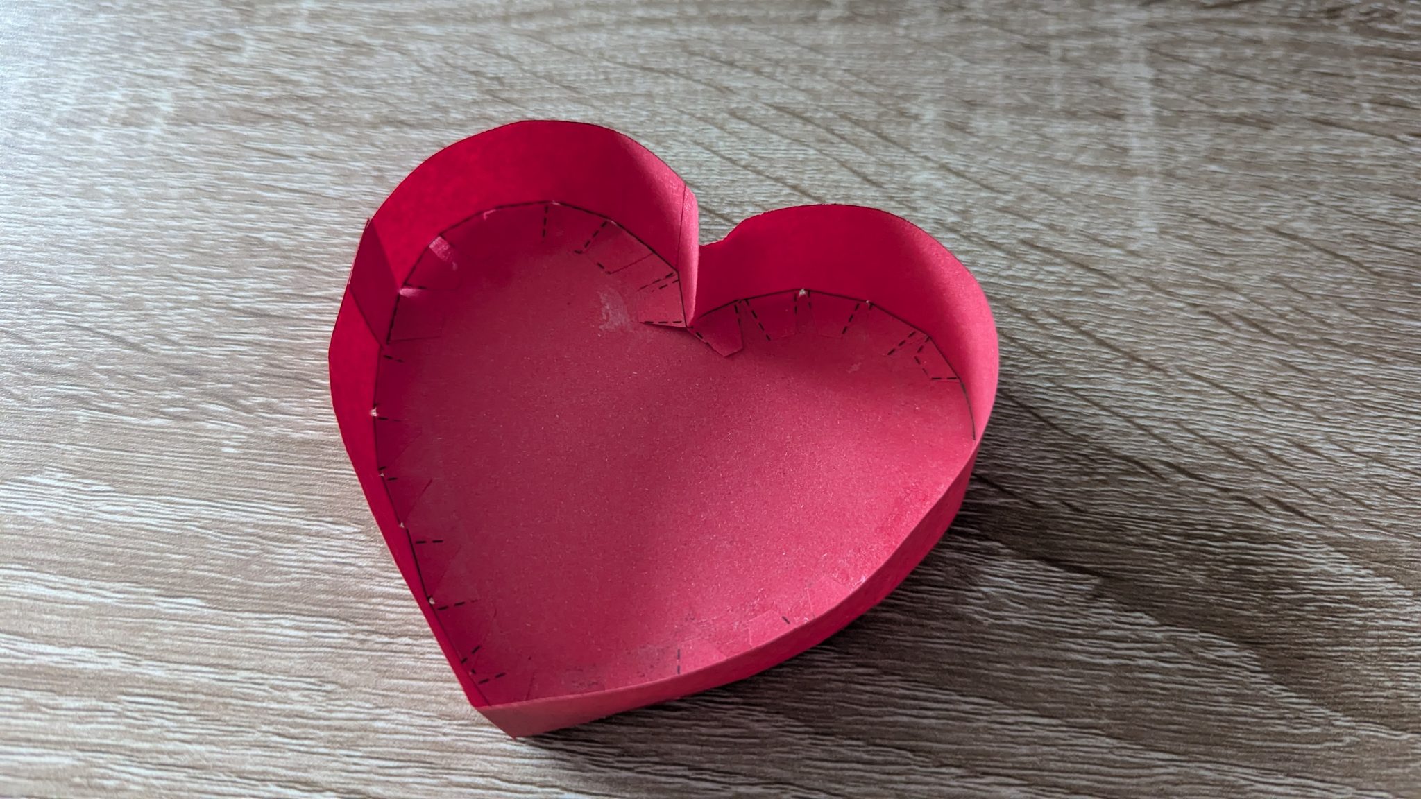 How to Make a Paper Heart Box