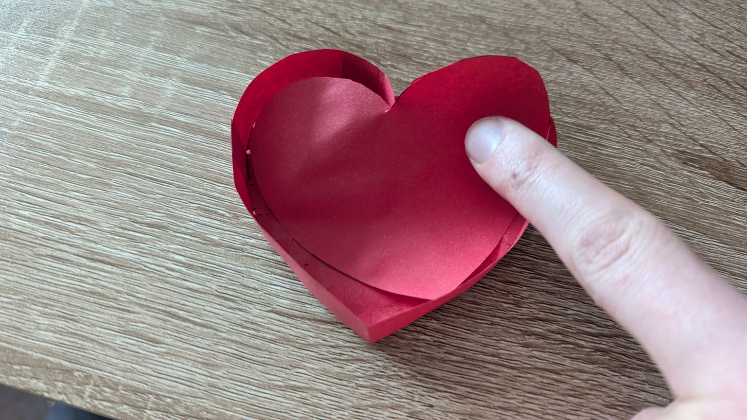 How to Make a Paper Heart Box