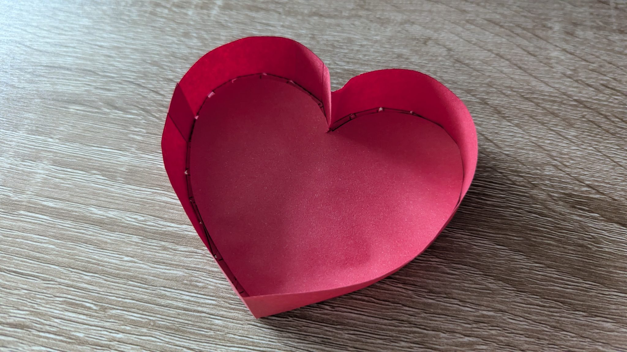 How to Make a Paper Heart Box