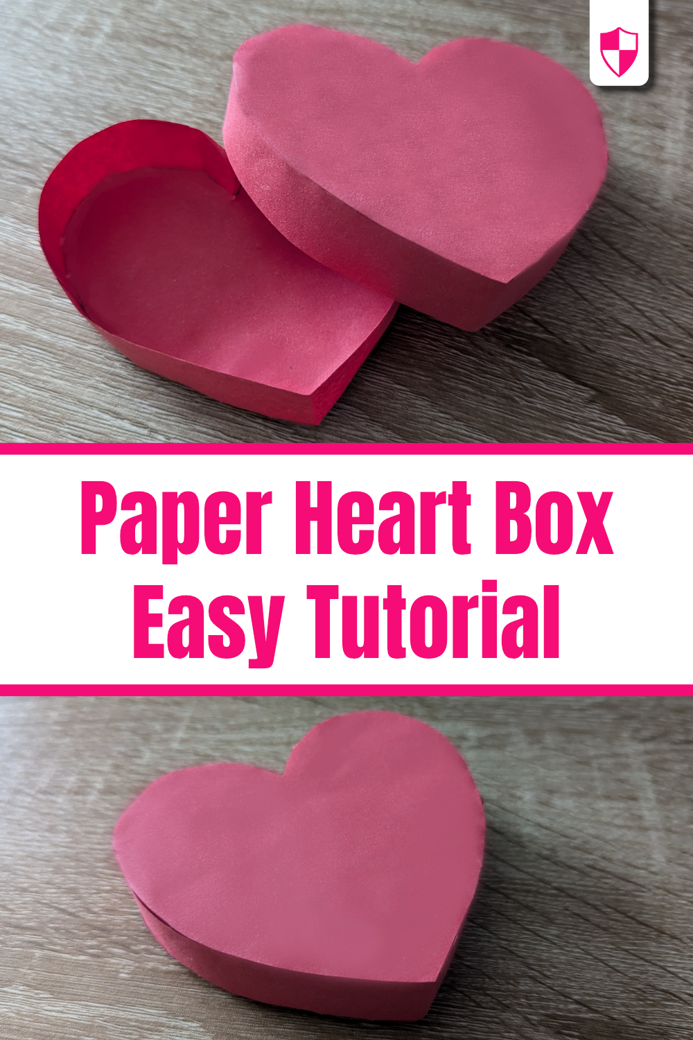 How to Make a Paper Heart Box