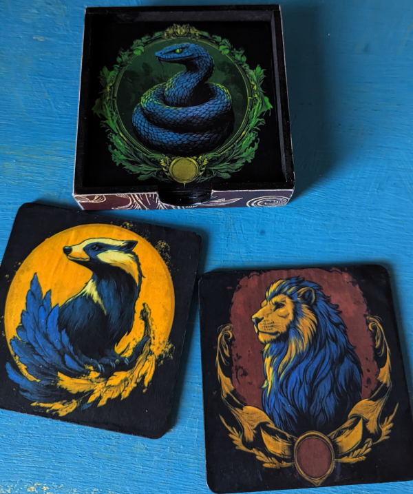 Easy Harry Potter Coasters - DIY Decoupage Tutorial