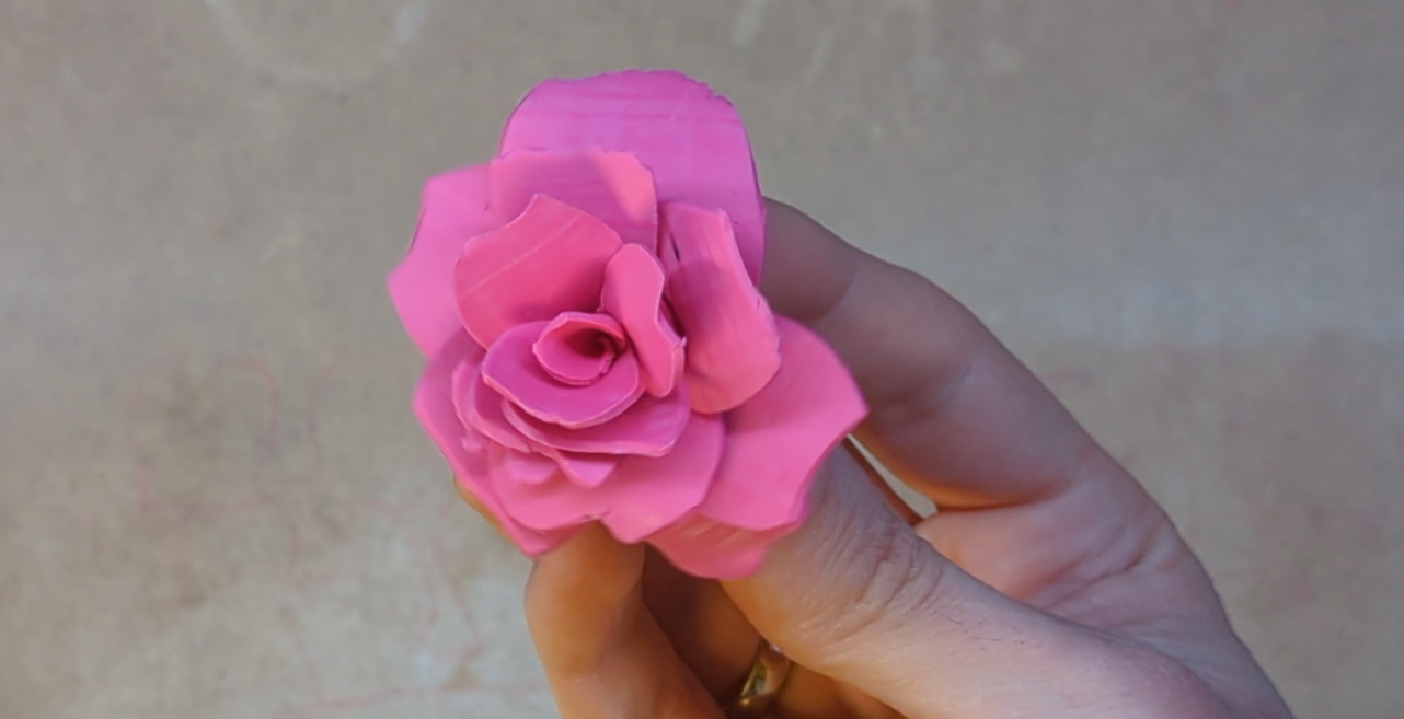 How to Make a Clay Rose