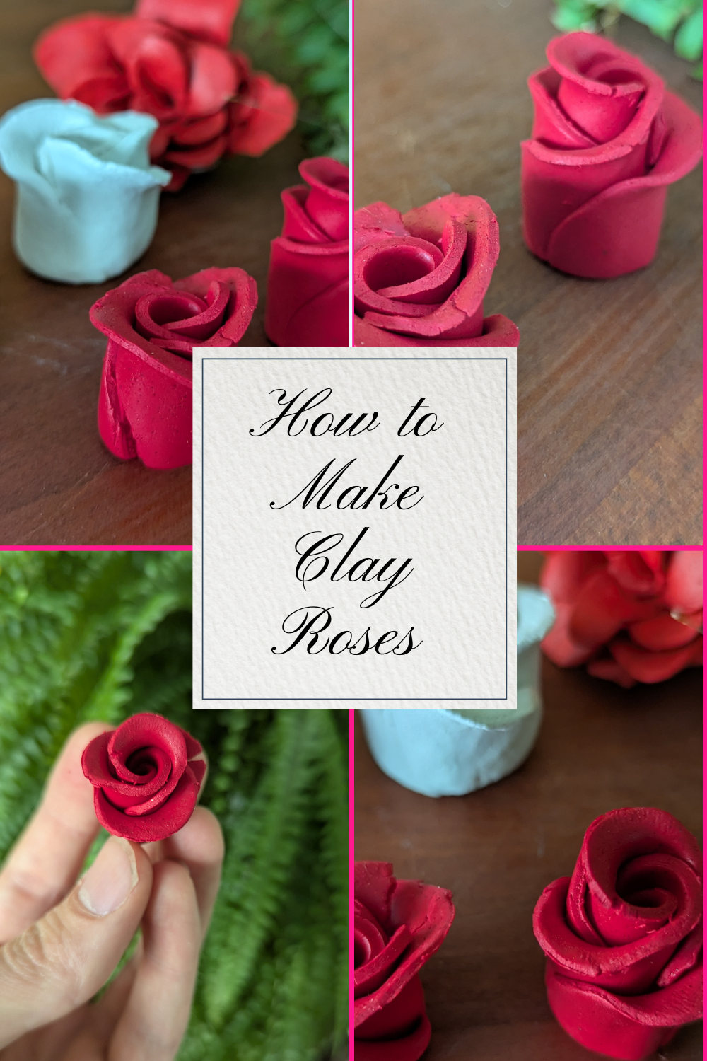 How to Make a Clay Rose
