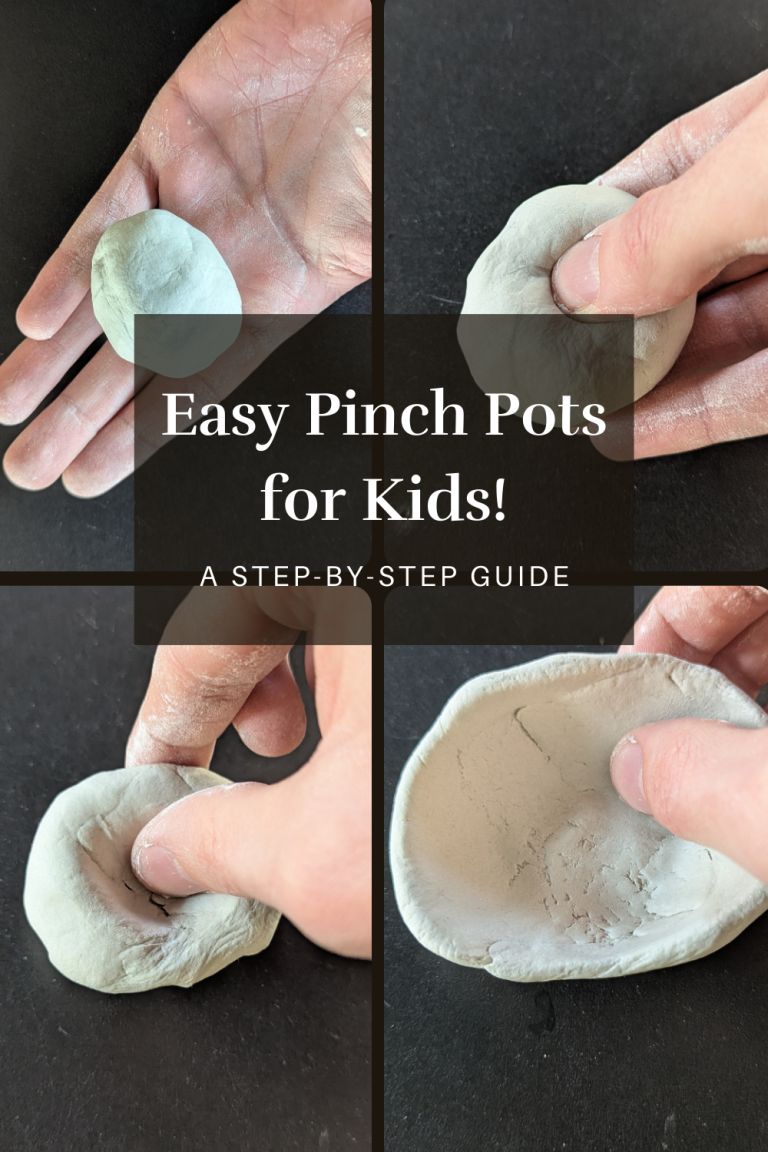 Air Dry Clay Pinch Pots for Kids – Easy Pottery Anyone Can Try at Home